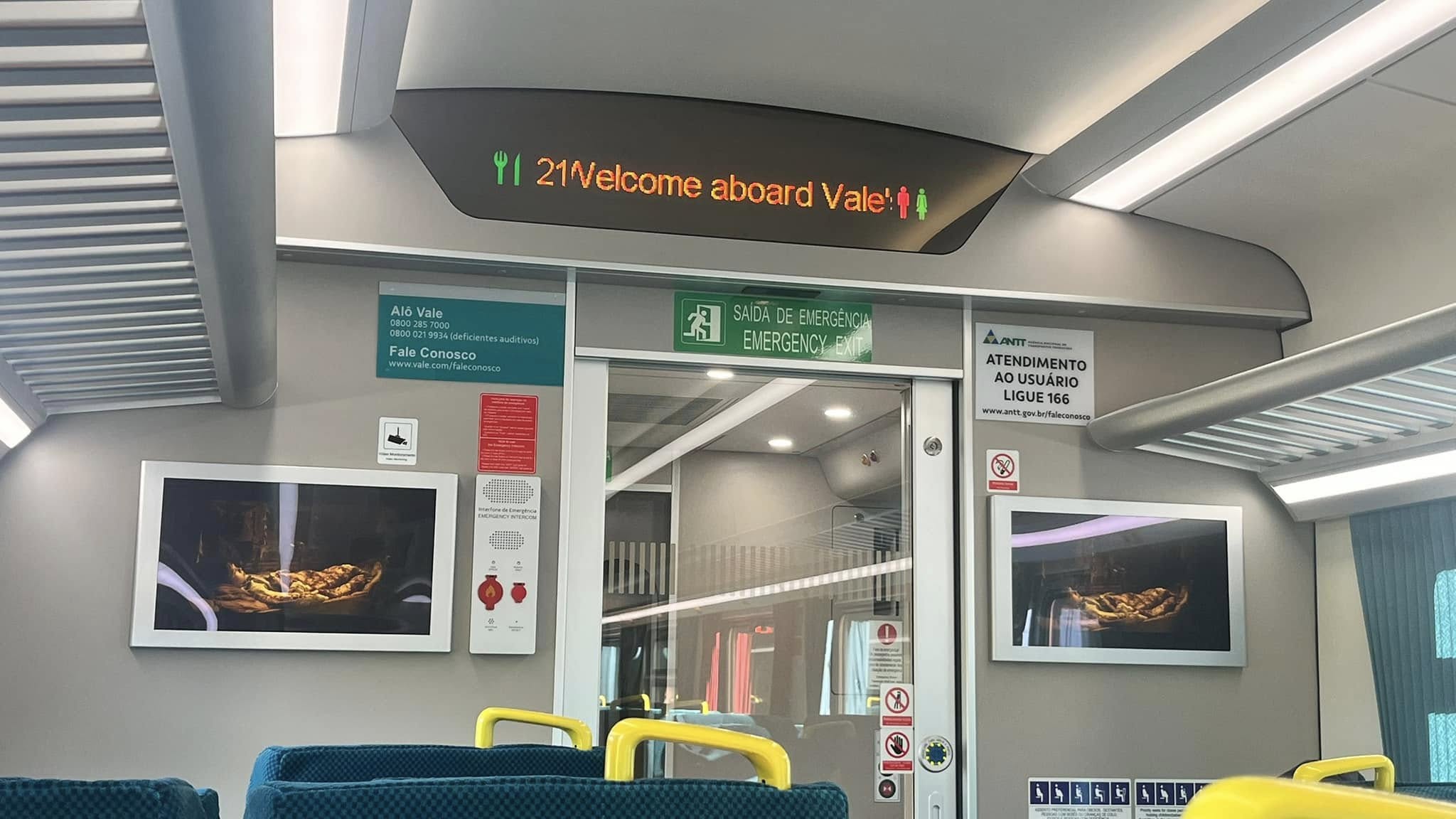 Novo Trem de Passageiros da Vale Inaugura Rota entre Minas Gerais e Espírito Santo - Só aqui ...